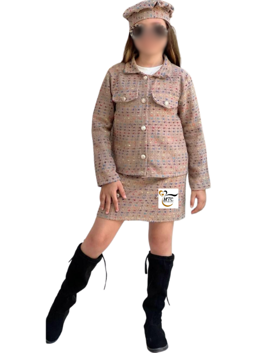 Girls' Suit Set with Hat | MimiTakeCare